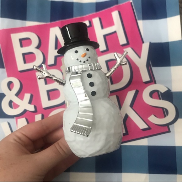 Bath & Body Works | Accents | Used Bath And Body Works Snowman ...